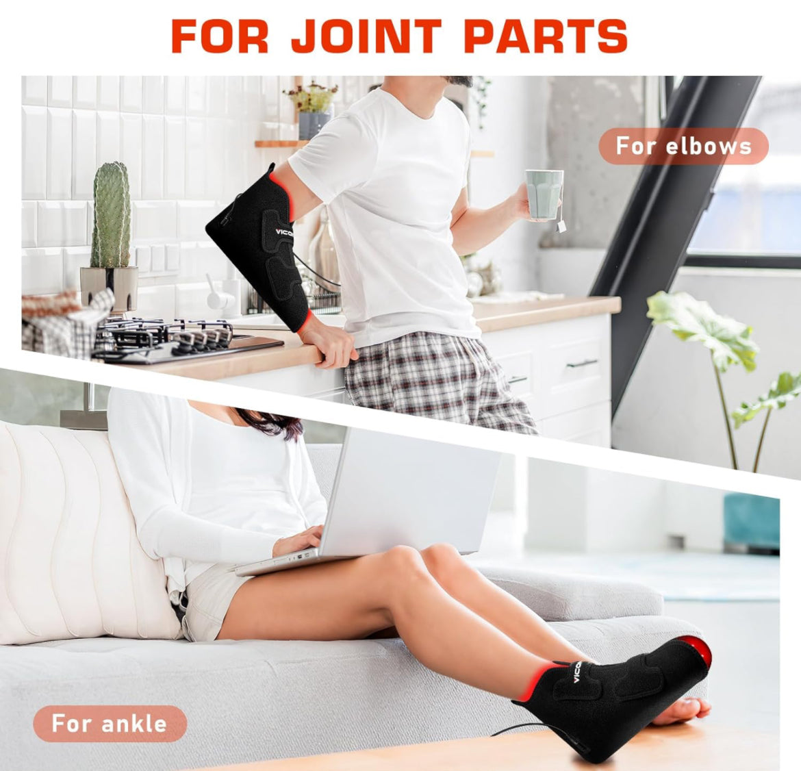 Rechargeable 4in1 mode Infrared Light Therapy Shoe/Boots helps Feet ...