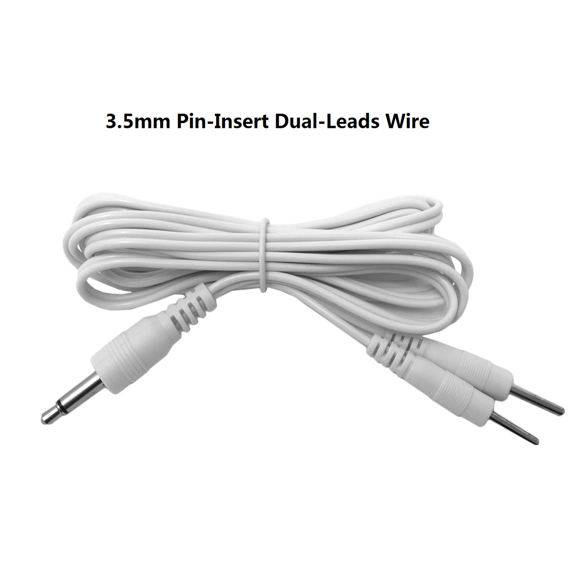 4 Sets of Pin-Insert Dual-Leads Electrode Wires | HealthmateForever.com