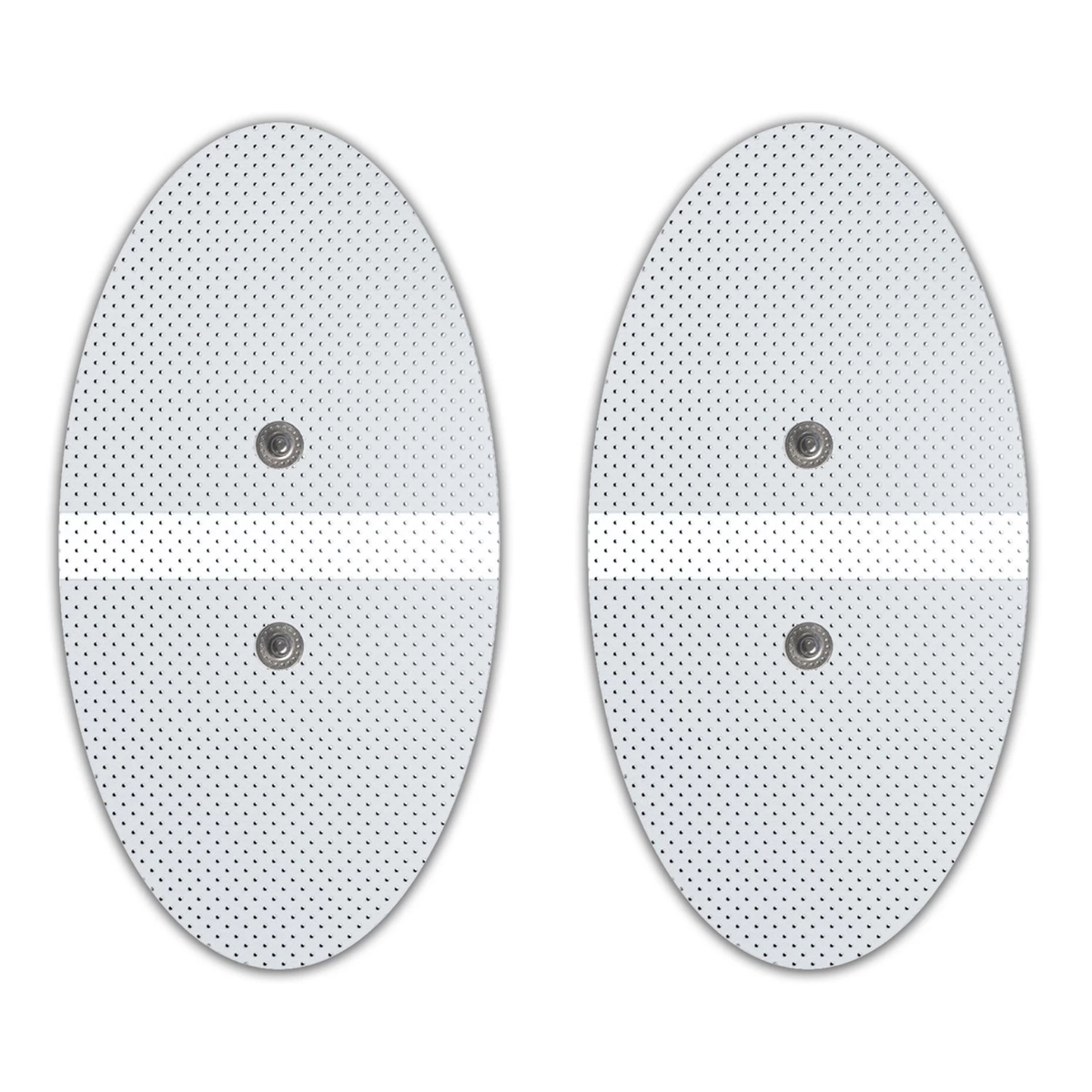 2 Pairs (4 Pcs) White Large Oval Electrode Patches Pads For Wi9 ...
